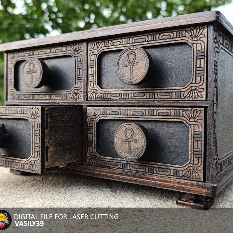 Wooden Mini Chest Drawers - Etsy