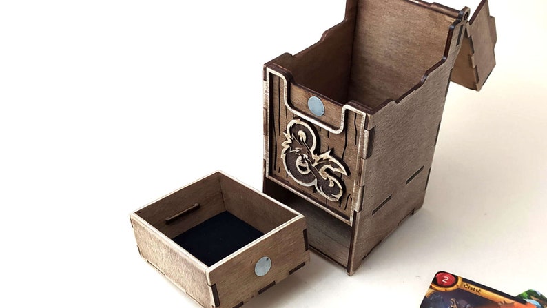Card & Dice Storage Box 3mm 1/8inch 4mm 4.5mm 5mm 6mm | Etsy