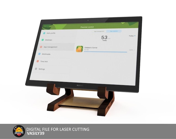 IPad Stand Laser Cut Files Ai Pdf Svg Cdr Dxf Files for Laser Lasercut ...