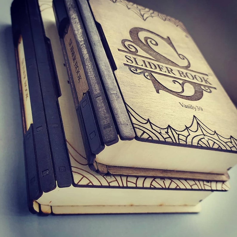 Slider Book. 3mm 1/8inch 3.5mm 4mm 4.5mm 5mm 6mm 1/4 - Etsy