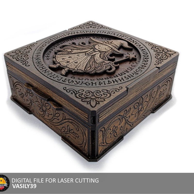 Celtic Jewelry Box Wood - Etsy