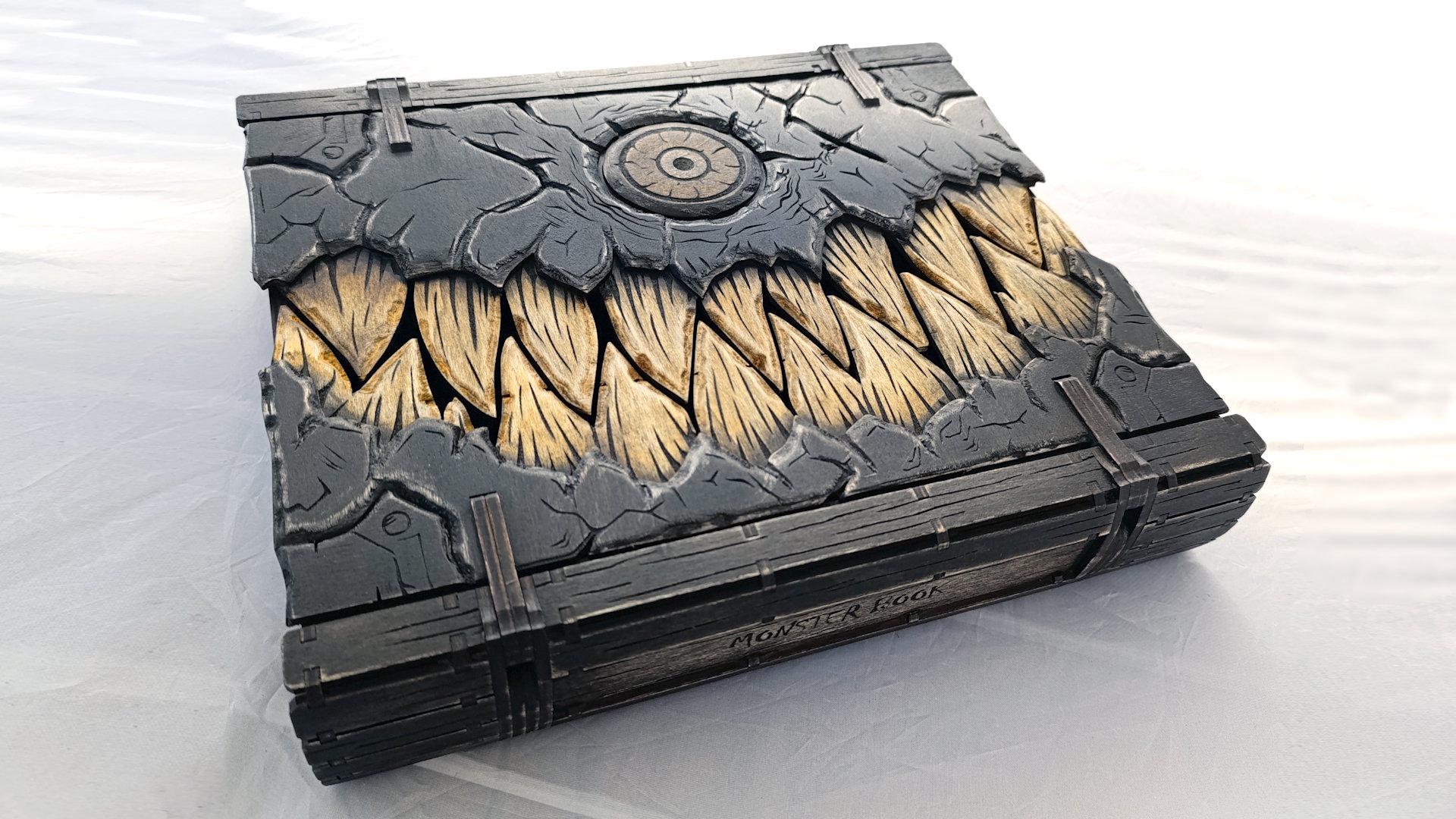 Monster Book Box SVG File – Laser Cut Template - Etsy