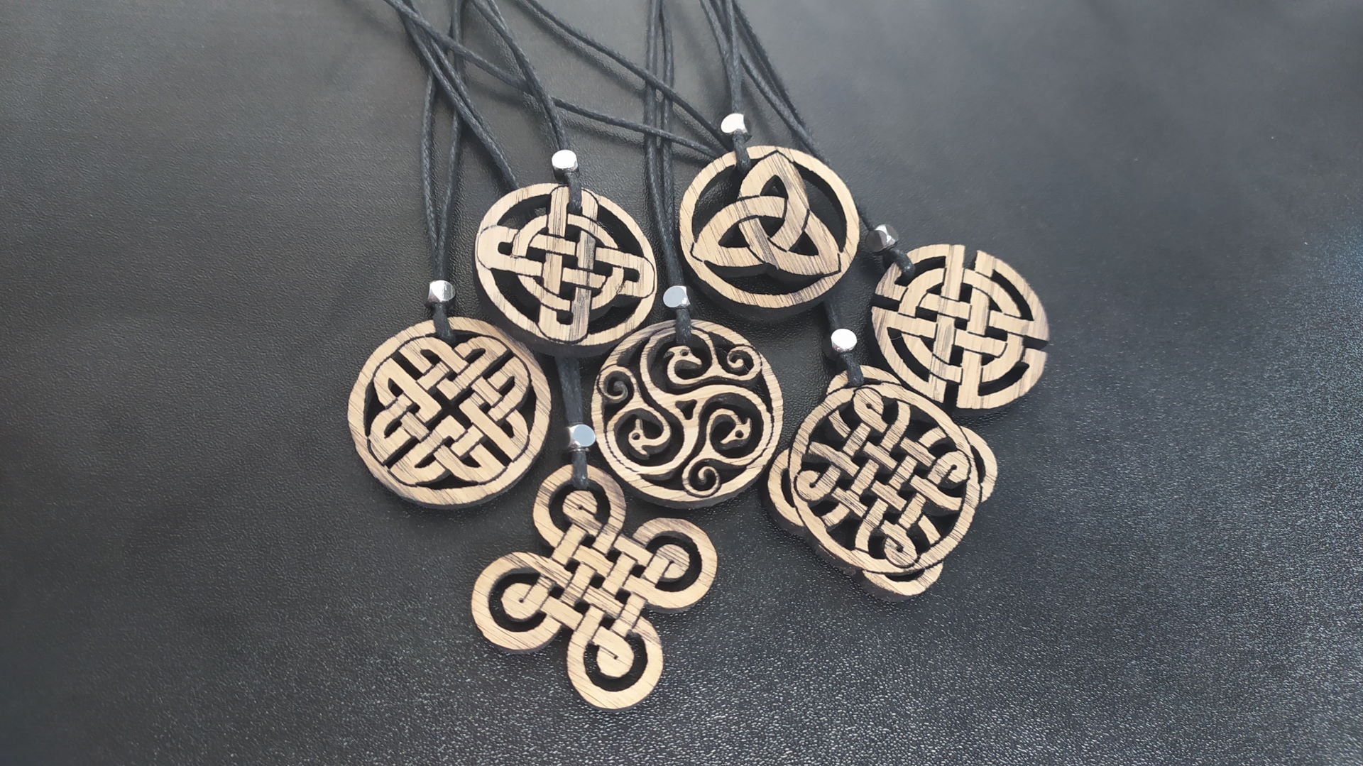 7 Celtic Knots Pendant. Laser Cut Files SVG PDF CDR Digital - Etsy