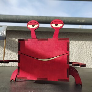 Crab Box. Laser Cut Files SVG, DXF, CDR Digital Product - Etsy