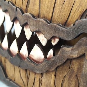 Mimic Chest Laser Cut Files: SVG, PDF, CDR (3-5mm) - Etsy