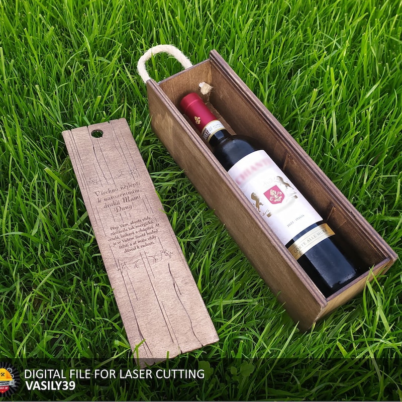 Cnc Wine Bottle Box Files - Etsy