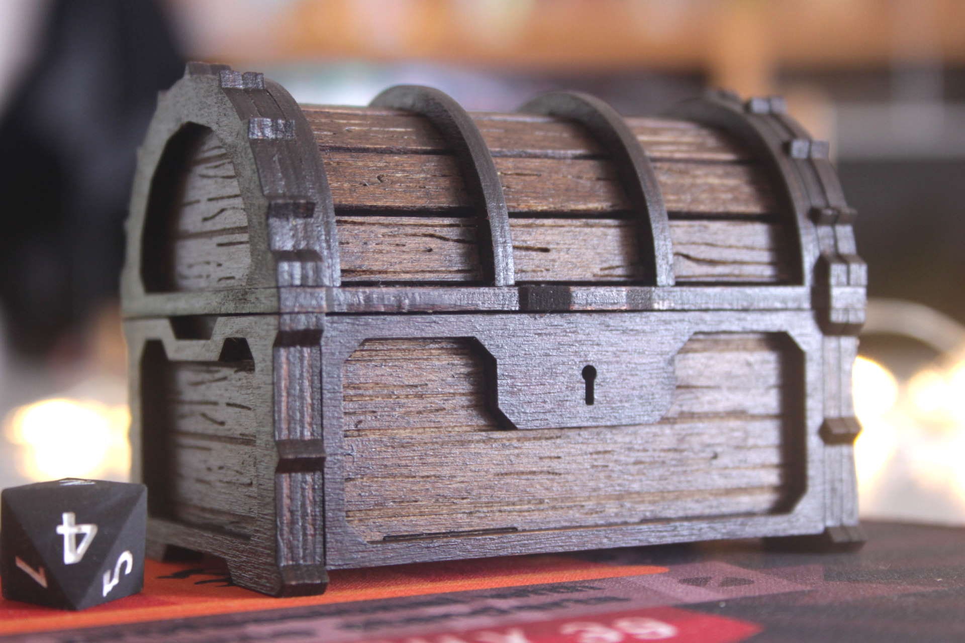 Mini Treasure Chest. 3mm 1/8inch 4mm 4.5mm 5mm. Laser Cut - Etsy