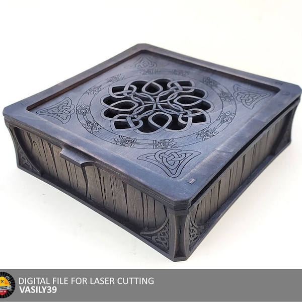 Laser Cut Box Template - Etsy