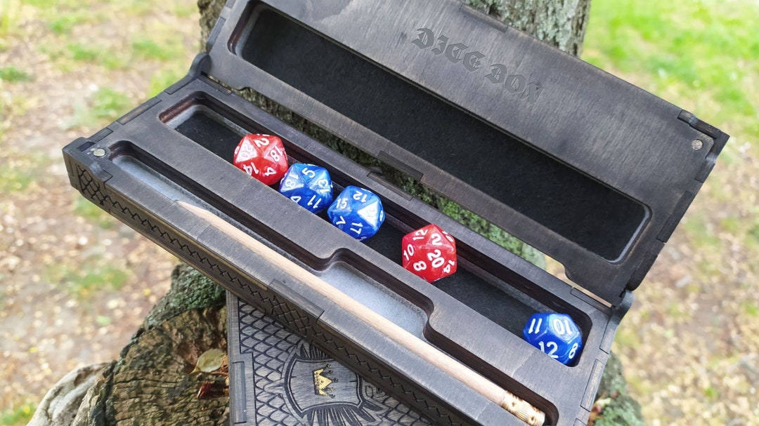 Laser Cut Dice Box SVG, PDF, CDR Files - Etsy