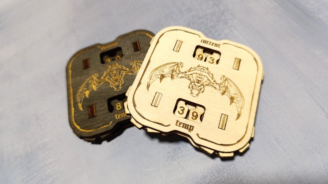 Hp Tracker 00233. 3mm, 3.175mm, 4mm. Laser Cut Files SVG, PDF, CDR ...