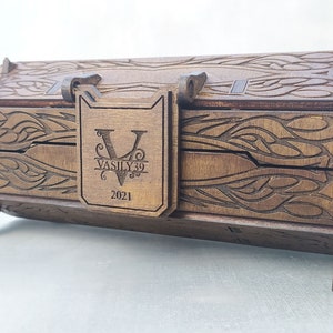 Vampire Chest Laser Cut Files: SVG, PDF, CDR (3-6mm Plywood) - Etsy