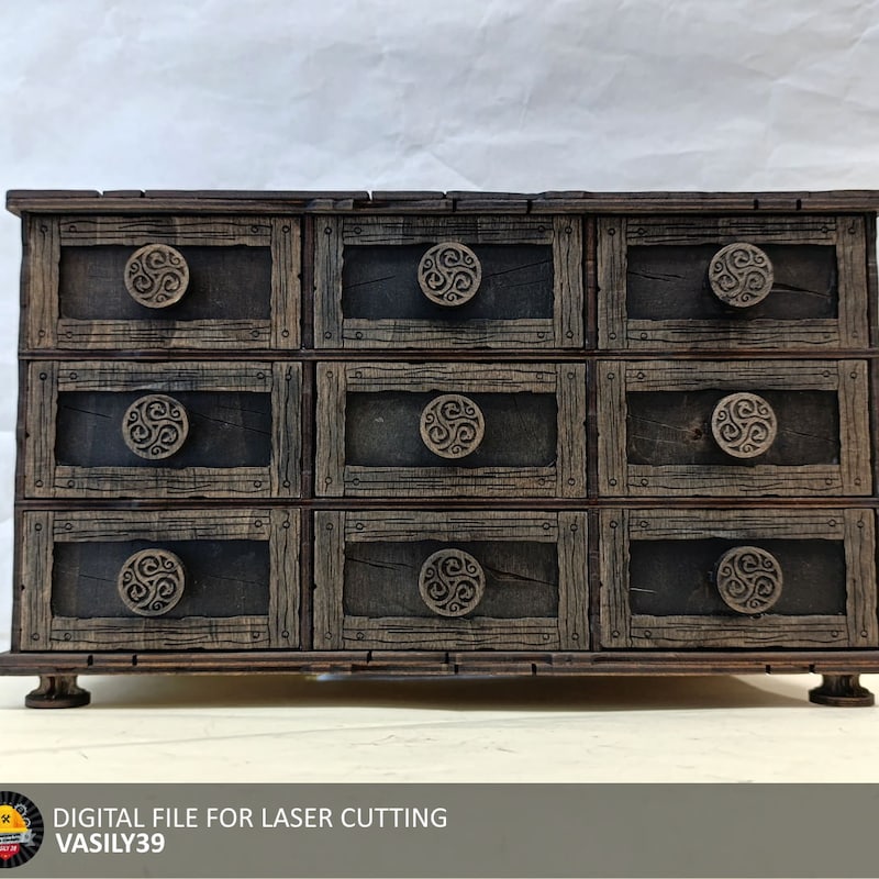 Mimic Chests Svg - Etsy