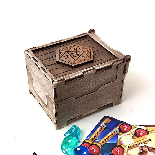 Dice Box. 3mm 1/8inch 4mm 5mm. Laser Cut Files SVG PDF - Etsy