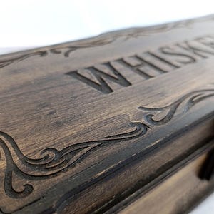 Laser Cut Whiskey Box Files: SVG, PDF, CDR (digital) - Etsy