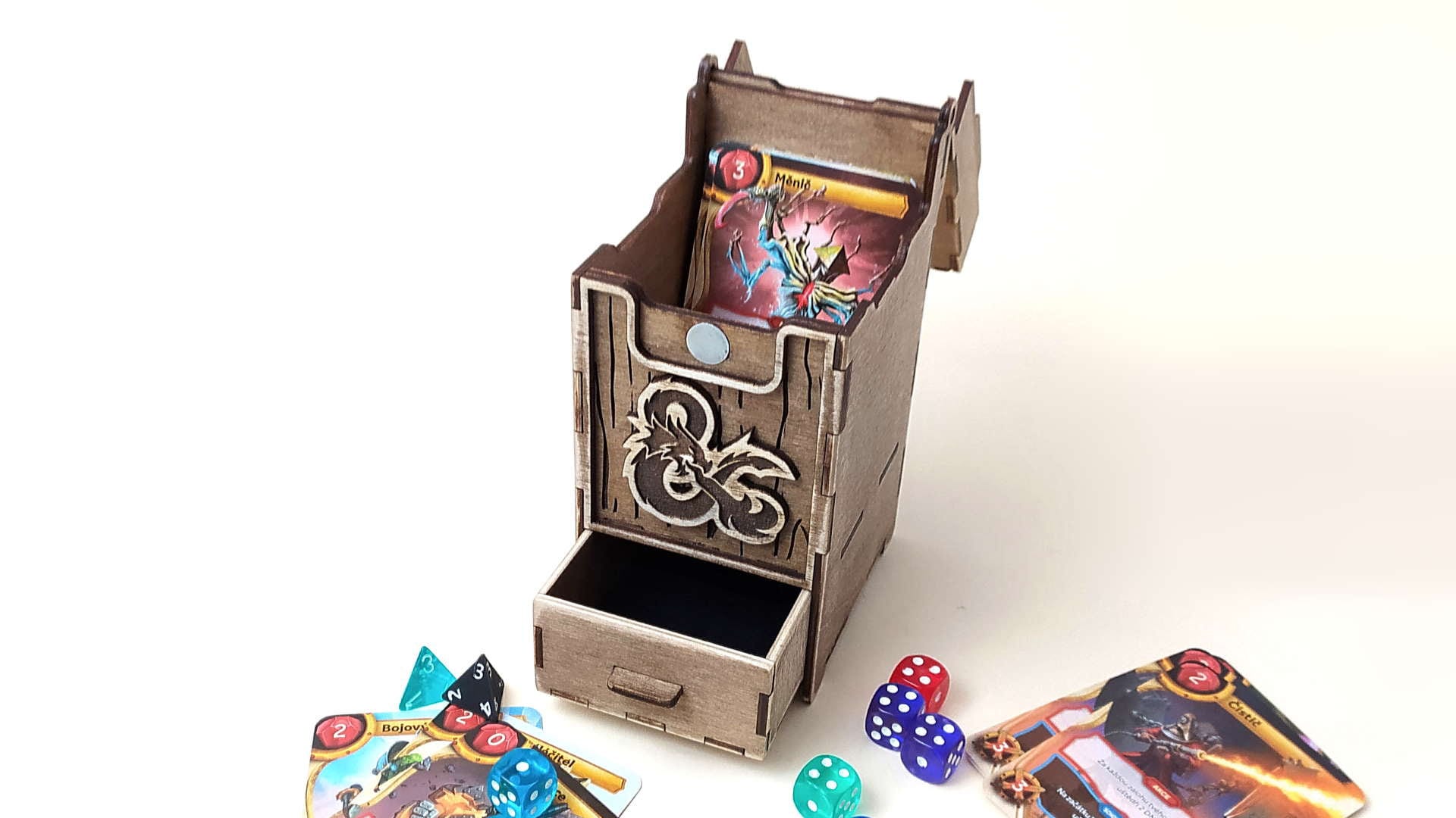 Card & Dice Storage Box 3mm 1/8inch 4mm 4.5mm 5mm 6mm | Etsy