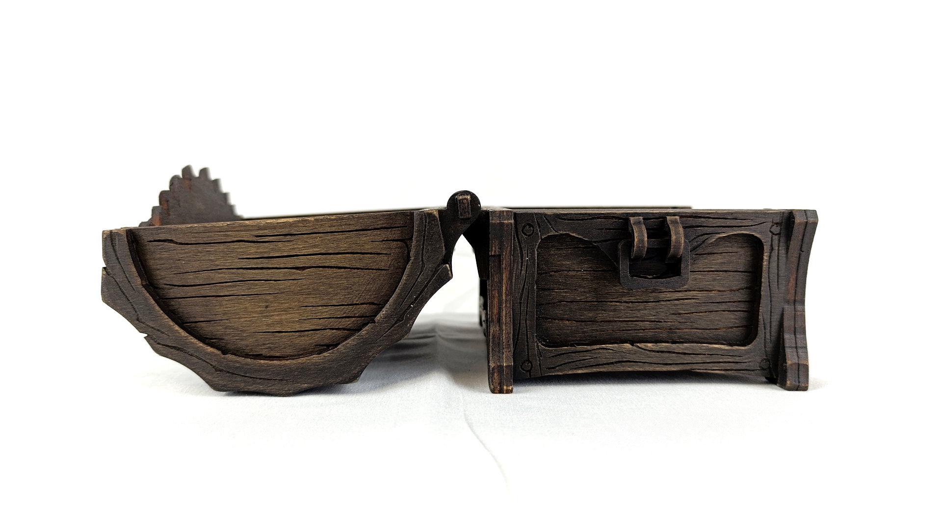 Mimic Chest 00266 Laser Cut Files: SVG, PDF, CDR (digital Product) - Etsy