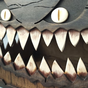 Mimic Chest Laser Cut Files: SVG, PDF, CDR (3-5mm) - Etsy