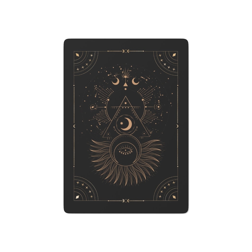 Celestial Black and Gold Cards - Etsy