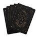 Celestial Black and Gold Cards - Etsy