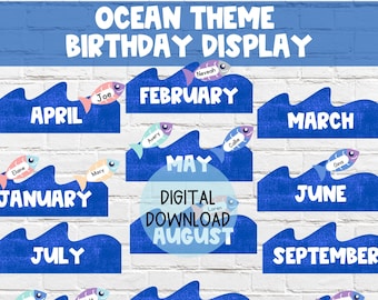 Ocean Theme Birthday Decor - Etsy