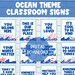 Ocean Theme Growth Mindset Signs DIGITAL DOWNLOAD Ocean - Etsy