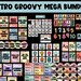 Retro Groovy MEGA BUNDLE Digital Download Boho Retro - Etsy