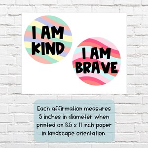 Retro Groovy Positive Affirmations | Boho Retro Affirmations | DIGITAL ...