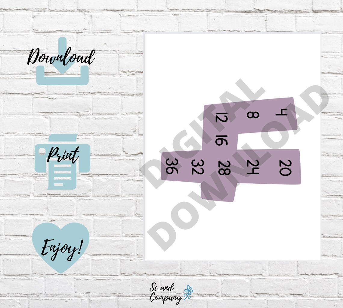 Retro Groovy Elementary Math Signs Boho Retro Math Posters - Etsy