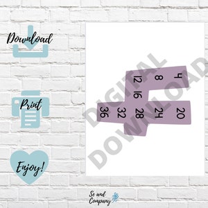 Retro Groovy Elementary Math Signs| Boho Retro Math Posters | DIGITAL ...