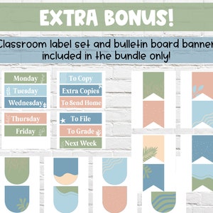 Coastal Boho Theme BUNDLE! | Editable | DIGITAL DOWNLOAD | Printable ...