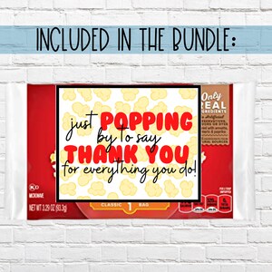 Staff Appreciation Snack BUNDLE | PRINTABLE Teacher Appreciation Notes ...