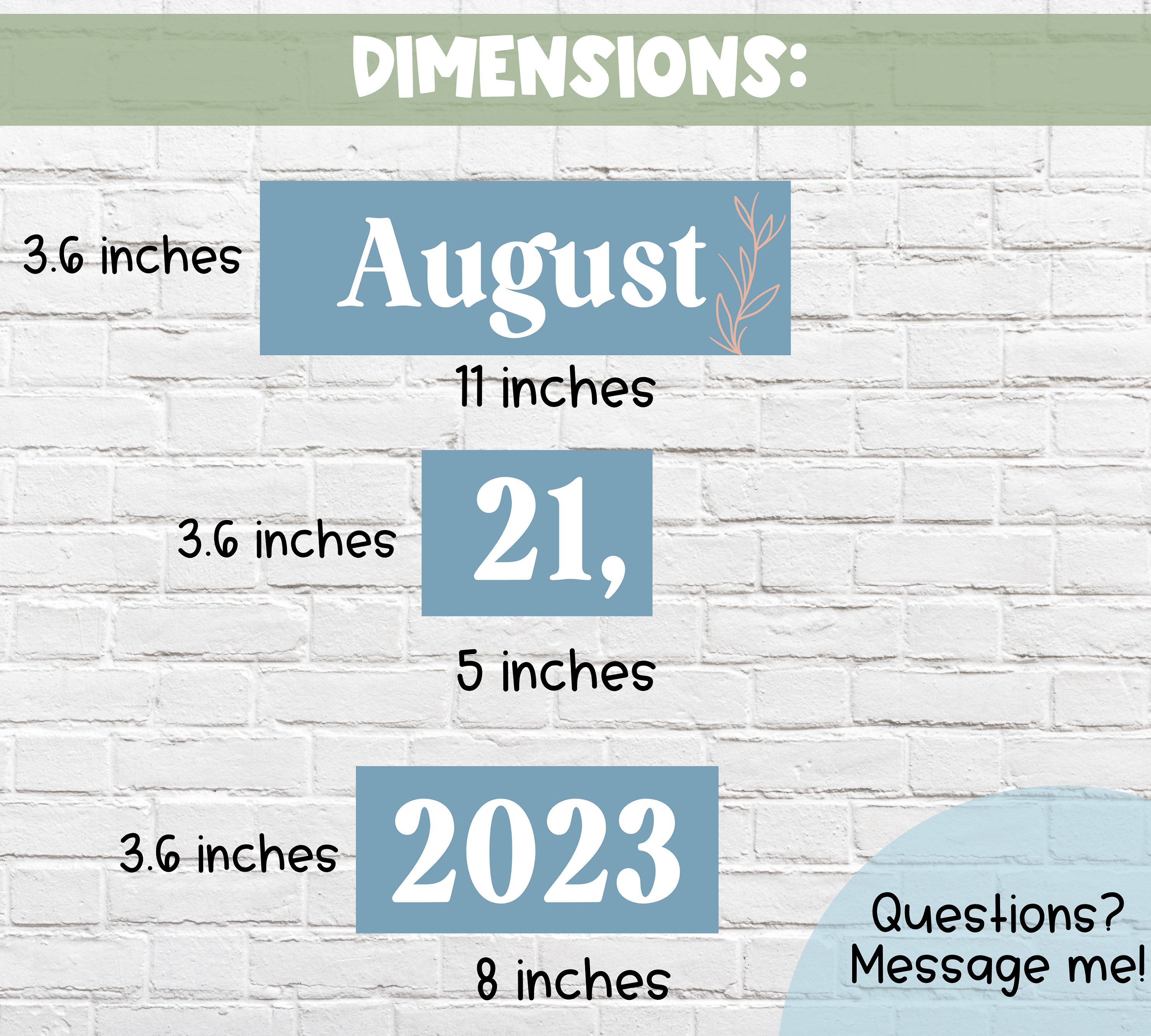 Coastal Boho Theme Classroom Flip Calendar | DIGITAL DOWNLOAD ...