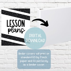 Black and White Spotty Binder Covers | Printable Binder Covers ...