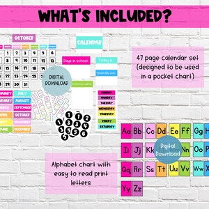 Bright Classroom Decor BUNDLE! | DIGITAL DOWNLOAD | Printable Classroom ...