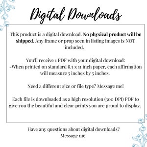 Ocean Theme Positive Affirmations | Ocean Sea Affirmations | DIGITAL ...