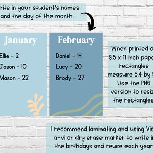 Coastal Boho Theme Birthday Display | Calm Ocean Printable Birthday ...