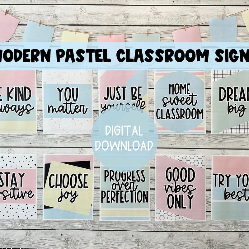 Classroom Printable - Etsy