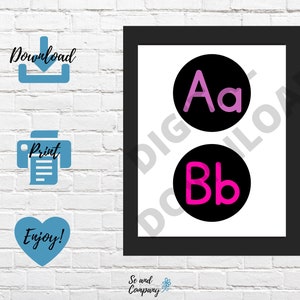 Classroom Brights Word Wall | DIGITAL DOWNLOAD | Bright Color Theme ...