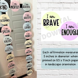 Modern Pastel Positive Affirmations | Calm Pastel Theme Affirmations ...