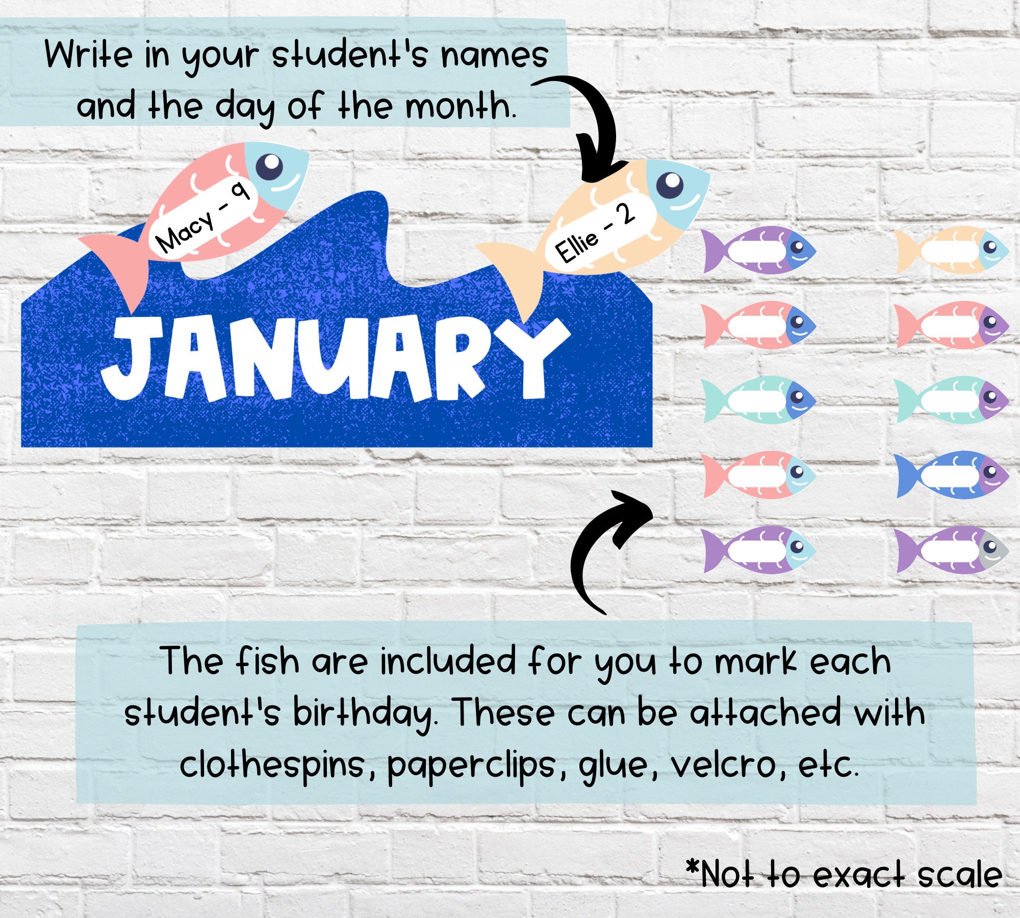 Ocean Theme Birthday Display Ocean Under the Sea Printable - Etsy