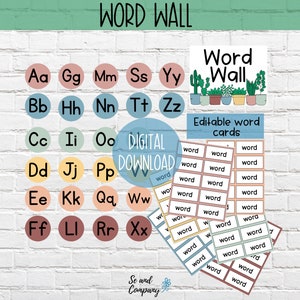 Plant Theme MEGA BUNDLE | Digital Download | Botanical Nature Cactus ...