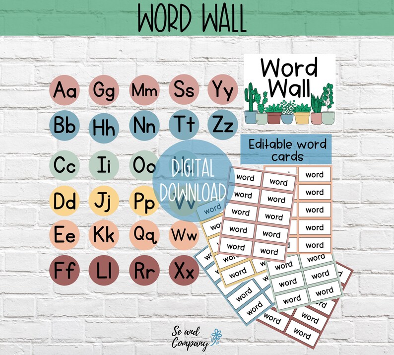 Plant Theme MEGA BUNDLE Digital Download Botanical Nature - Etsy