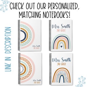 Boho Rainbow Theme Teacher COVID Classroom Poster Set of 4 - Etsy