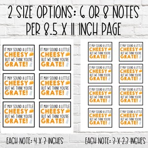 Cheese Snack Thank You Tag PRINTABLE | Teacher Appreciation Cheez-it ...