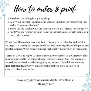 Virtual Learning in Progress Classroom Sign Printable - Etsy