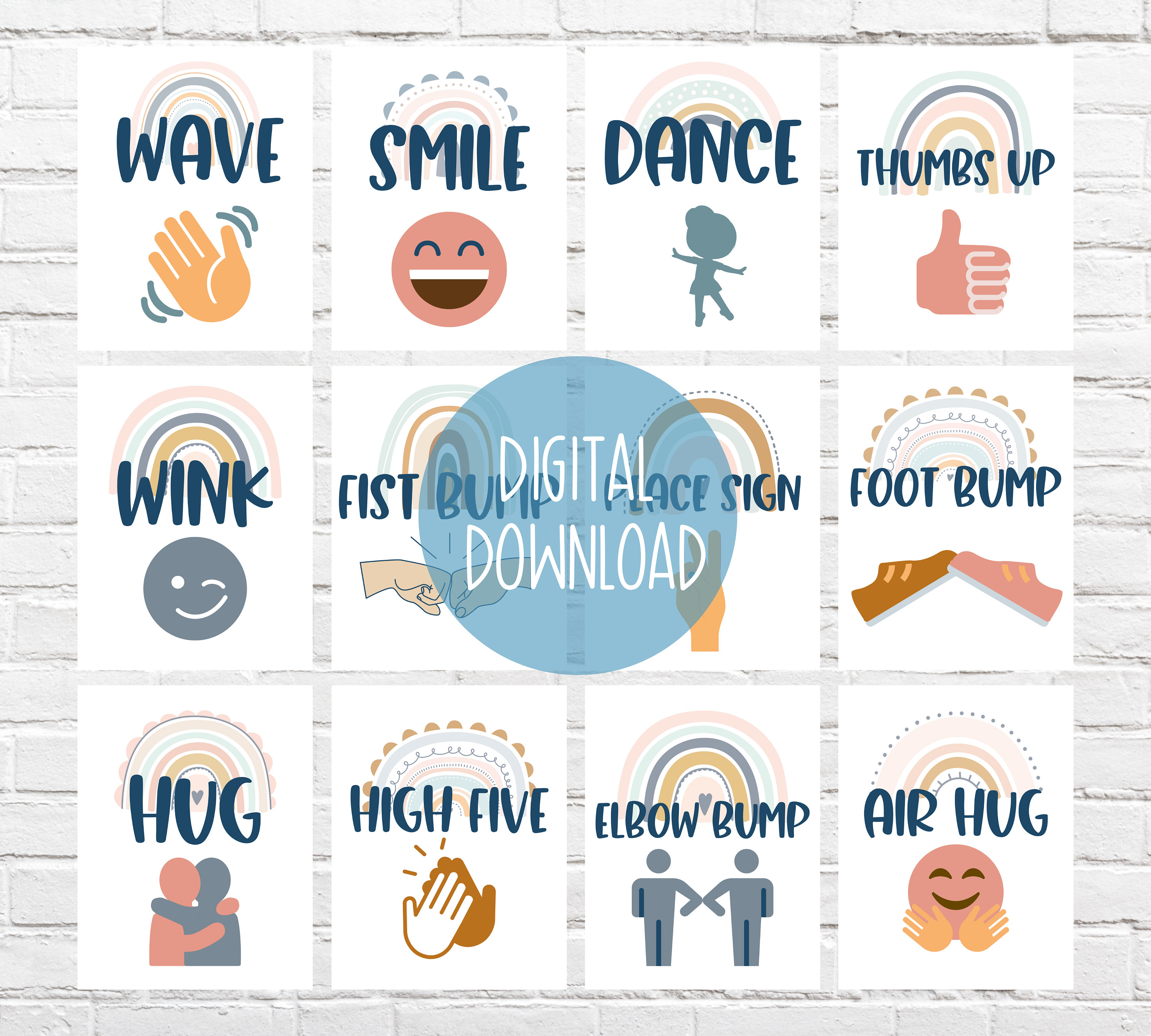 Boho Rainbow Theme Classroom Greetings Student Greetings - Etsy