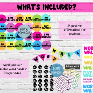 Bright Classroom Decor BUNDLE! | DIGITAL DOWNLOAD | Printable Classroom ...
