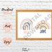 Boho Rainbow Birthday Display | Classroom Monthly Birthday Chart ...
