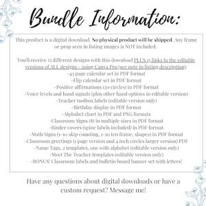 Black & White Spotty Theme BUNDLE! | Editable | DIGITAL DOWNLOAD ...