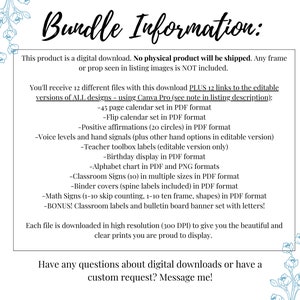 Modern Pastel Theme BUNDLE! | Editable | DIGITAL DOWNLOAD | Printable ...